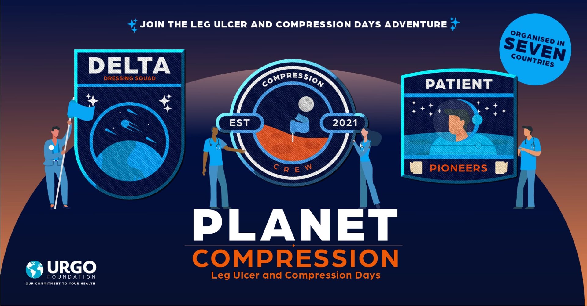 Join the leg ulcer and compression days adventure ! - Fondation Urgo